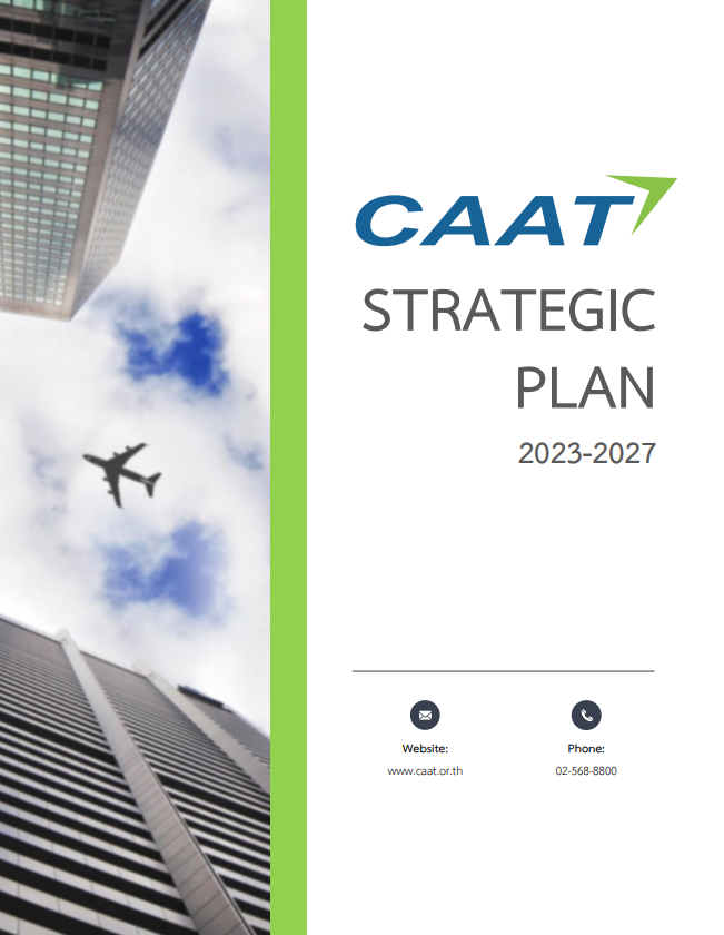 แผนยุทธศาสตร์ของ กพท. ประจำปี 2566 – 2570 – The Civil Aviation ...