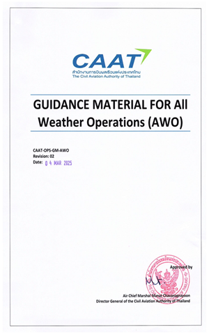 Guidance Material for All Weather Operations (AWO) – The Civil Aviation ...