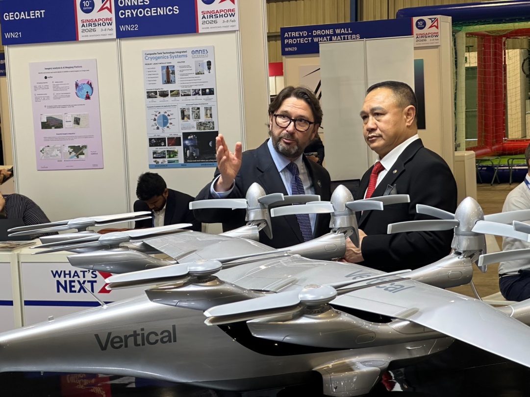 CAAT Visits the Vertical Aerospace Booth at the Singapore Airshow 2026 ...